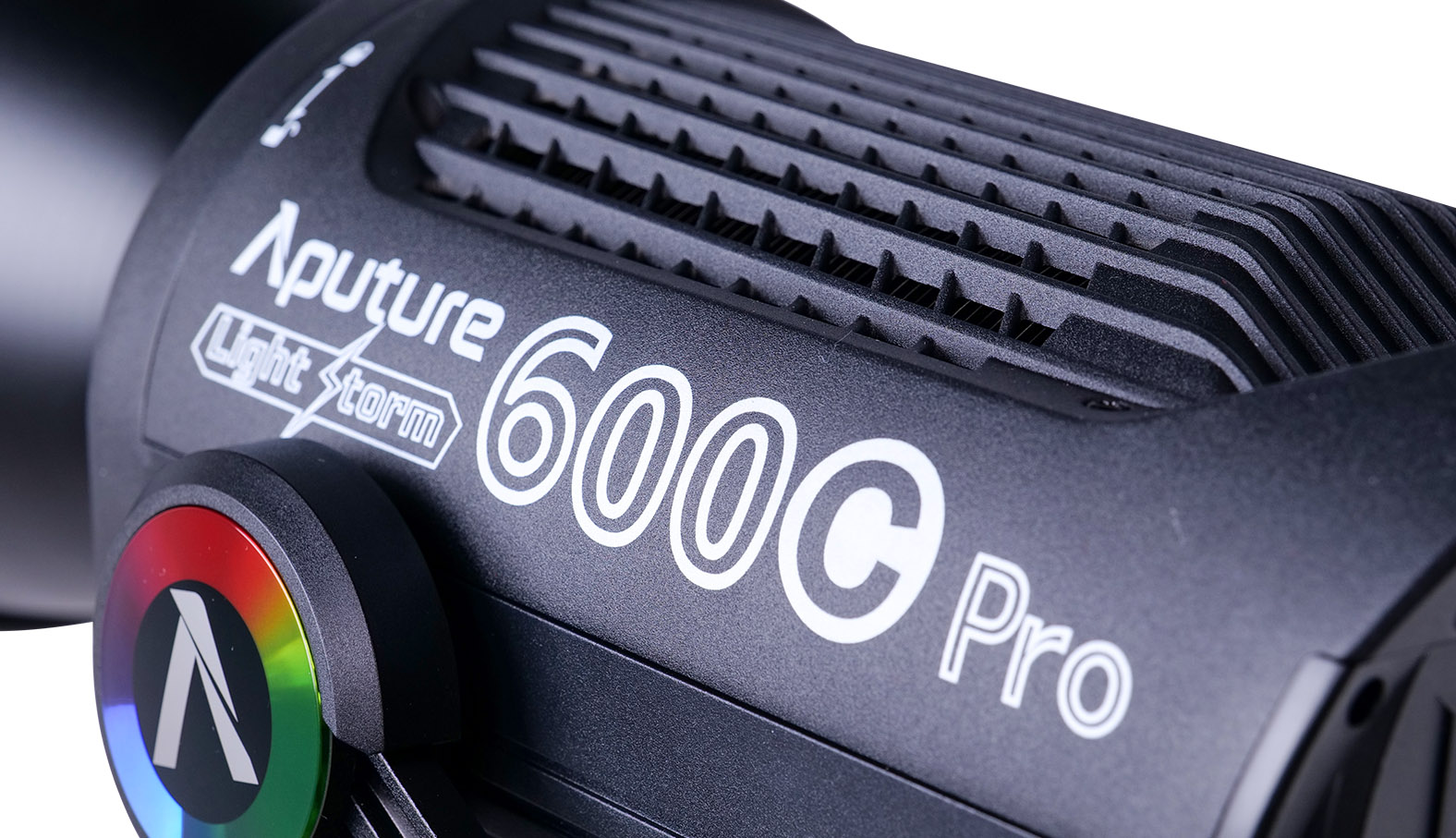 Aputure Light Storm 600c Pro full-colour, point-source light fixture