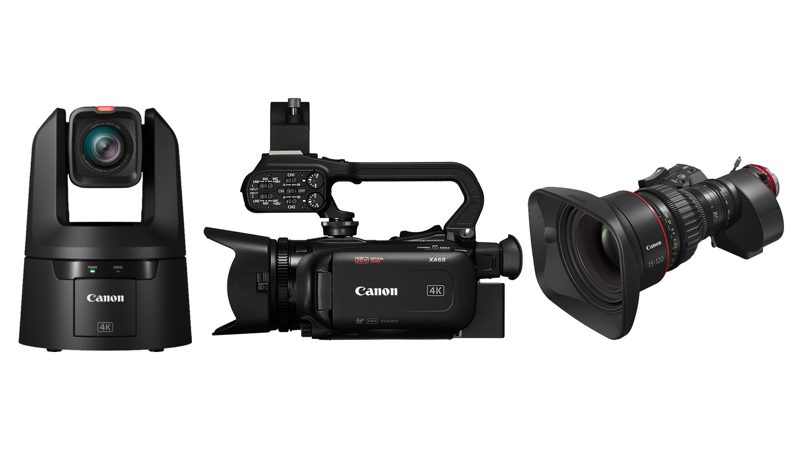 Canon launches five new 4K camcorders and more!